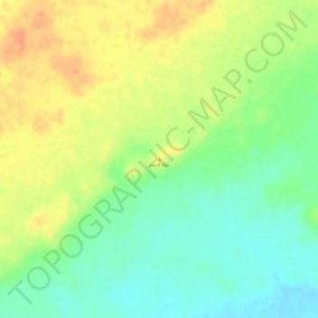 Barqa' Samur topographic map, elevation, terrain