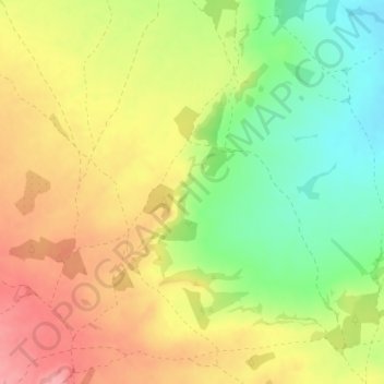 Tamarit topographic map, elevation, terrain