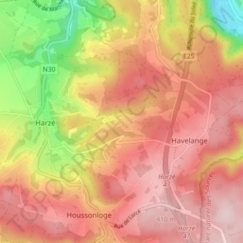 Fy topographic map, elevation, terrain