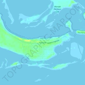 Hartswell topographic map, elevation, terrain