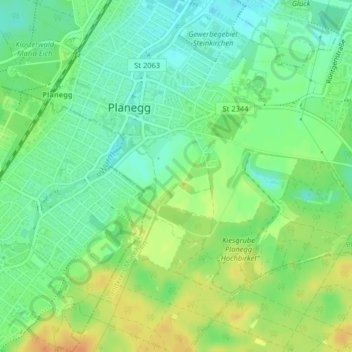 82152 topographic map, elevation, terrain