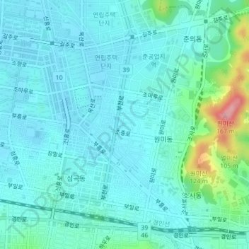 14569 topographic map, elevation, terrain