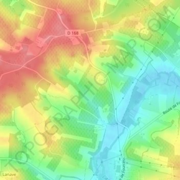 32250 topographic map, elevation, terrain