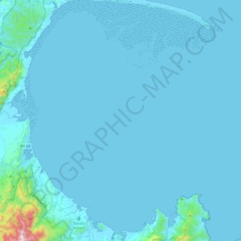 Golden Bay topographic map, elevation, terrain