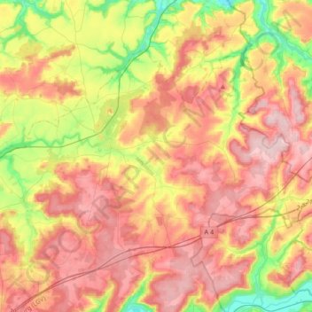 02130 topographic map, elevation, terrain