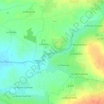 44670 topographic map, elevation, terrain