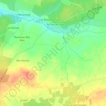 33860 topographic map, elevation, terrain
