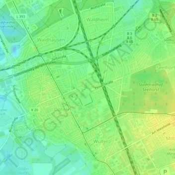 30519 topographic map, elevation, terrain
