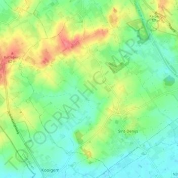 8554 topographic map, elevation, terrain
