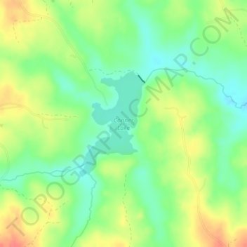 Conner Lake topographic map, elevation, terrain