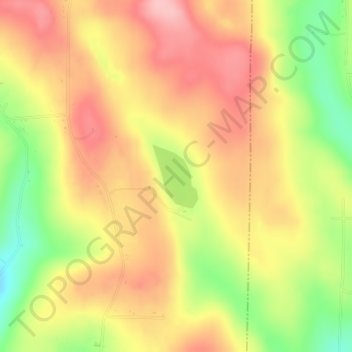 Empire Lake topographic map, elevation, terrain
