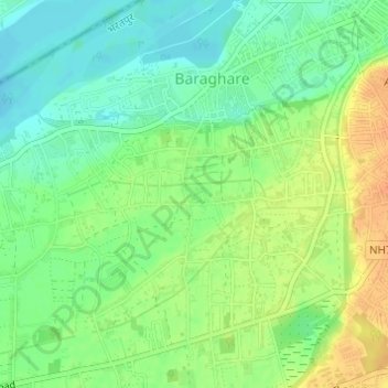 James World Fun Park topographic map, elevation, terrain